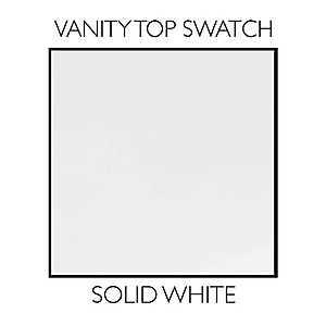 Design House 550921 Cultured Marble Side Splash, 18.3, Solid White