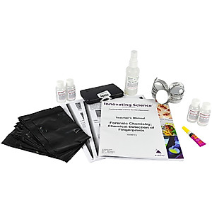 ALDON Innovating Science Forensic Chemistry of Chemical Detection of Fingerprints Kit