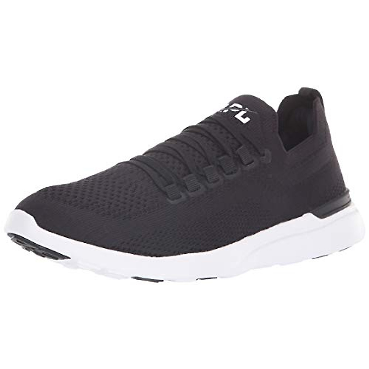 APL: Athletic Propulsion Labs Women's Techloom Breeze Sneakers, Black/Black/White, 7 Medium US