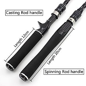 New 1.5m 1.8m 1.92m Ultra-Light Ul Power Telescopic Lure Rod, Rotating Casting Rod, Bait Weight 1-5g, Small Fishing Rod for Children and Beginners ZYHYD (Color : Spinning Rod, Length : 150cm)