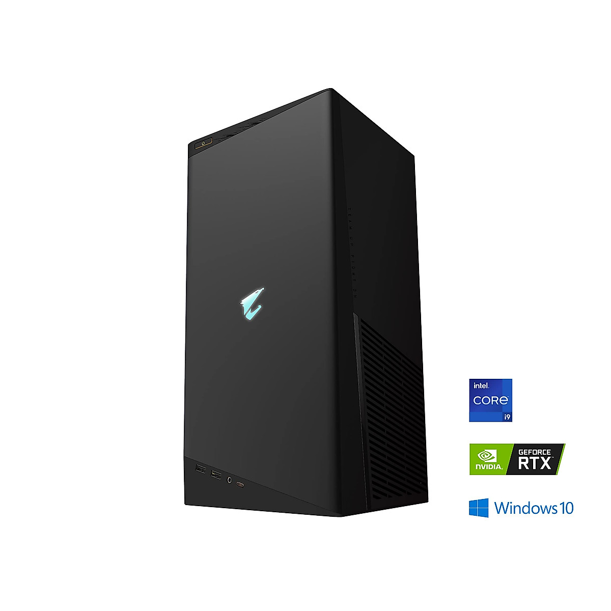 Gigabyte AORUS Model S Gaming PC Computer Desktop (Intel i9-11900K, NVIDIA GeForce RTX 3080 GDDR6X 10GB, 32GB DDR4 RAM, 3TB M.2 SSD) - GB-AMSI9N8I-2051
