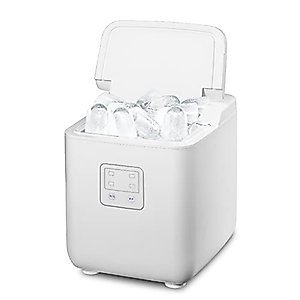 BybAgs ICES Small Dormitory Home Mini Student Automatic Round Ice Block Makinghine/a/250X307Mm