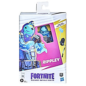 FORTNITE Hasbro Victory Royale Series Rippley Collectible Action Figure with Accessories - Ages 8 and Up, 6-inch