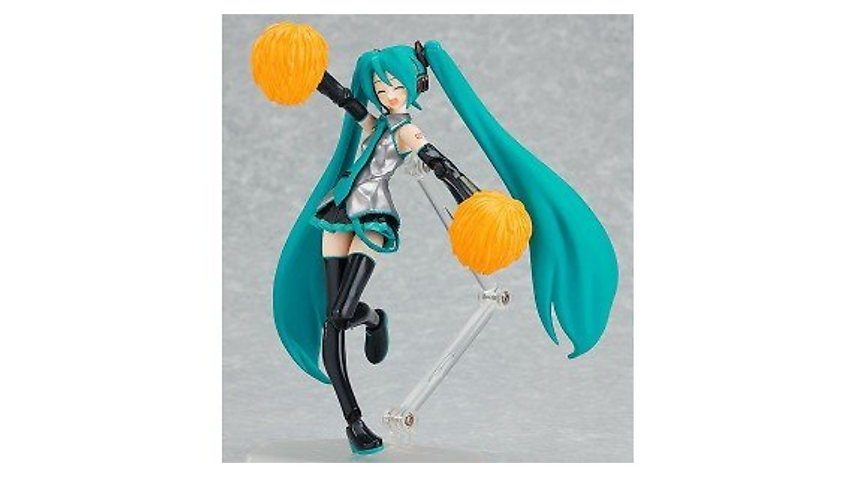 Cheerful Hatsune Miku Figma Action Figure by Good Smile