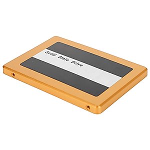 Garsentx External Hard Drives, SATA3.0 2.5 inch SSD 80G/120G/250G/320G/500G/1T/2T Portable PC Solid State Hard Disk Drive for Laptop,PC,Mac 10,OS,Windows 10/8/7/XP, Yellow(120G)