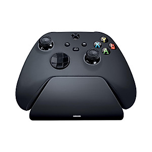 Razer Universal Quick Charging Stand - Quick Charger for Xbox Controllers (Universal Compatibility, Magnetic Contact System, Matches Your Xbox Controller, One-Handed Navigation) Black