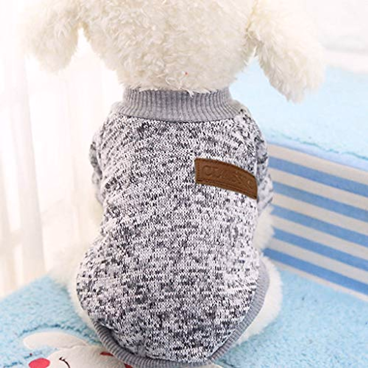 Dog Sweaters Girl Puppy Classic Sweater Fleece Sweater Clothes Warm Sweater Winter Jacket for Dogs Boy or Girl Coat Soft and Warm Sweaters