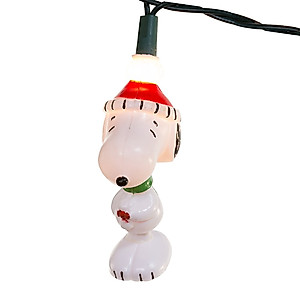 Peanuts Kurt Adler 11-Foot 10-Light Snoopy Light Set