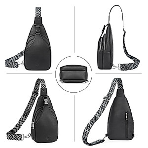 CLUCI Sling Bag for Women, Cross Body Bag for Woman, Crossbody Bags for Women, Crossbody Bag, Leather Sling Backpack, Sling Bag Travel Hiking Cycling