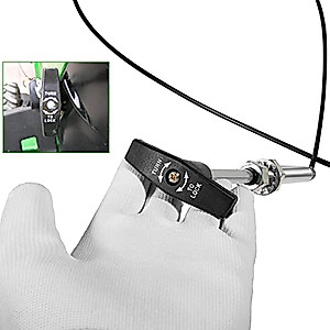 AM132704 Snowblower Remote Spout Cap Push Pull Control Cable Fit for John Deere Snow Thrower, Tractors, Snow Blower GX, LX, GT, 100 Series 245 260 265 285 335 345 425 445 455 X565 X475 X720 X724