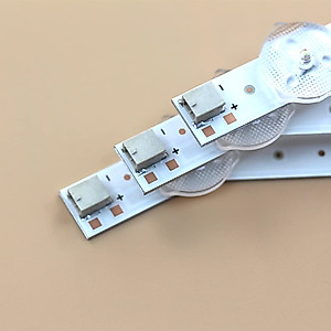 GuuYebe BN96-28766A BN96-28767B BN96-28767A UN40H5003AFXZA LED Backlight Strips for 40" TV D3GE-400SMA-R2 D3GE-400SMB-R3 2013SVS40 LM41-00001V Replacement Part