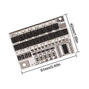 ACEIRMC 2pcs 5S 21V 100A BMS Li-ion LMO Ternary Lithium Battery Protection Circuit Board Li-Polymer Balance Charging Module (5S 21V)