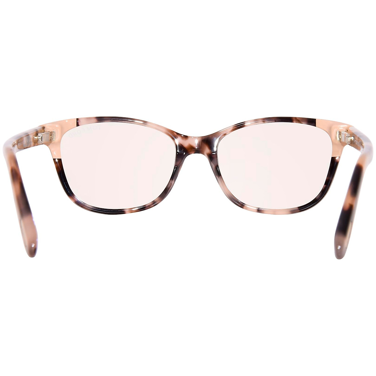 Eyeglasses Tom Ford FT 5638 -B 055 Shiny Vintage Pink Havana, Rose Gold/Blue Bl
