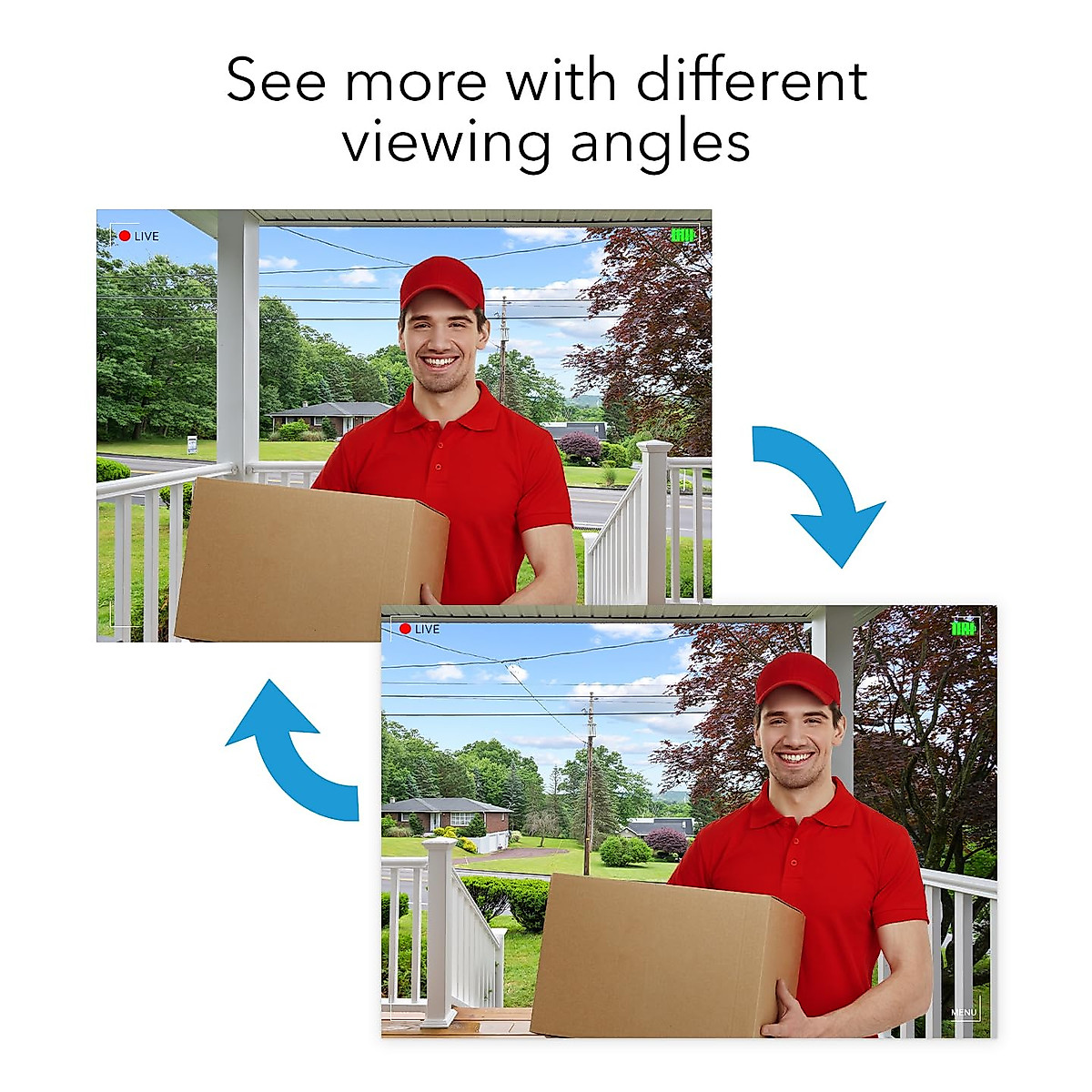 Wasserstein 35° to 55° Horizontal Wedge Wall Mount Compatible with Arlo Wireless Video Doorbell (2nd Gen) & Essential Video Doorbell Wire-Free