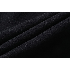 DAFENGEA Women's Snow Ski Pants Fleece Hiking Waterproof Windproof Softshell Outdoor Snowboard Pants,CFK1812W-Black-XS