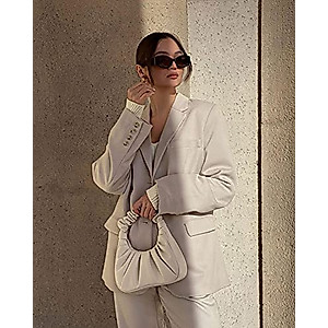 JW PEI Women's Gabbi Ruched Hobo Handbag (Beige)