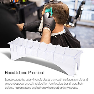 Clipper Holder,Limit Comb Storage Box Hair Clipper Positioning Caliper Comb Organizer Case,Clipper Guard Box for Hair Clipper Limit Comb Guide Attachment (02)