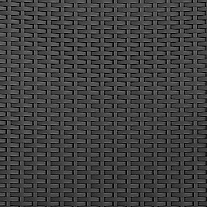 Flash Furniture Maxim Wicker Indoor/Outdoor Dining Chairs with Arms - Gray Wicker Wrapped Steel Frames - Fade & Weather Resistant-For Deck or Backyard - Set of 2