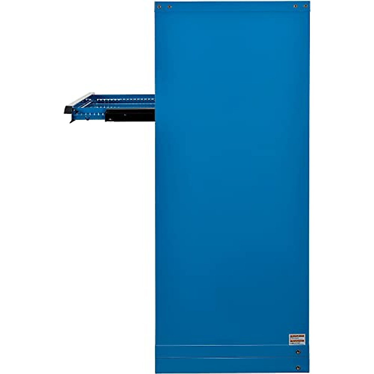 Global Industrial 14 Drawer Modular Cabinet, w/Lock, w/o Dividers, 36"Wx24"Dx57"H Blue