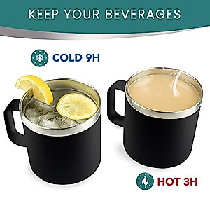 Birthday Gifts for Men Women - Coffee Tumbler Mug 14oz - Funny Unique Gift for Husband, Grandpa, Dad, Father, Him, from Daughter, Son, 30th, 40th, 50th, 60th, 70th, 80th, Friends