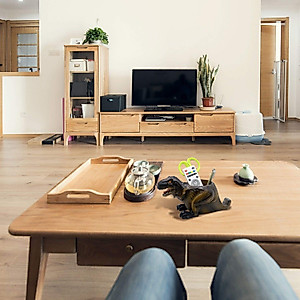 Large Capacity T-Rex Dinosaur Desk Pen Holder Pencil Holder Pen Cup Holder with Phone Stand,Desk Accessories Stationery Makeup Brush Holder Vanity Desk Supplies Organizer Home Office Decor