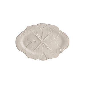 Bordallo Pinheiro Cabbage Oval Platter Size: 1.38" H x 14.76" W x 10.24" D