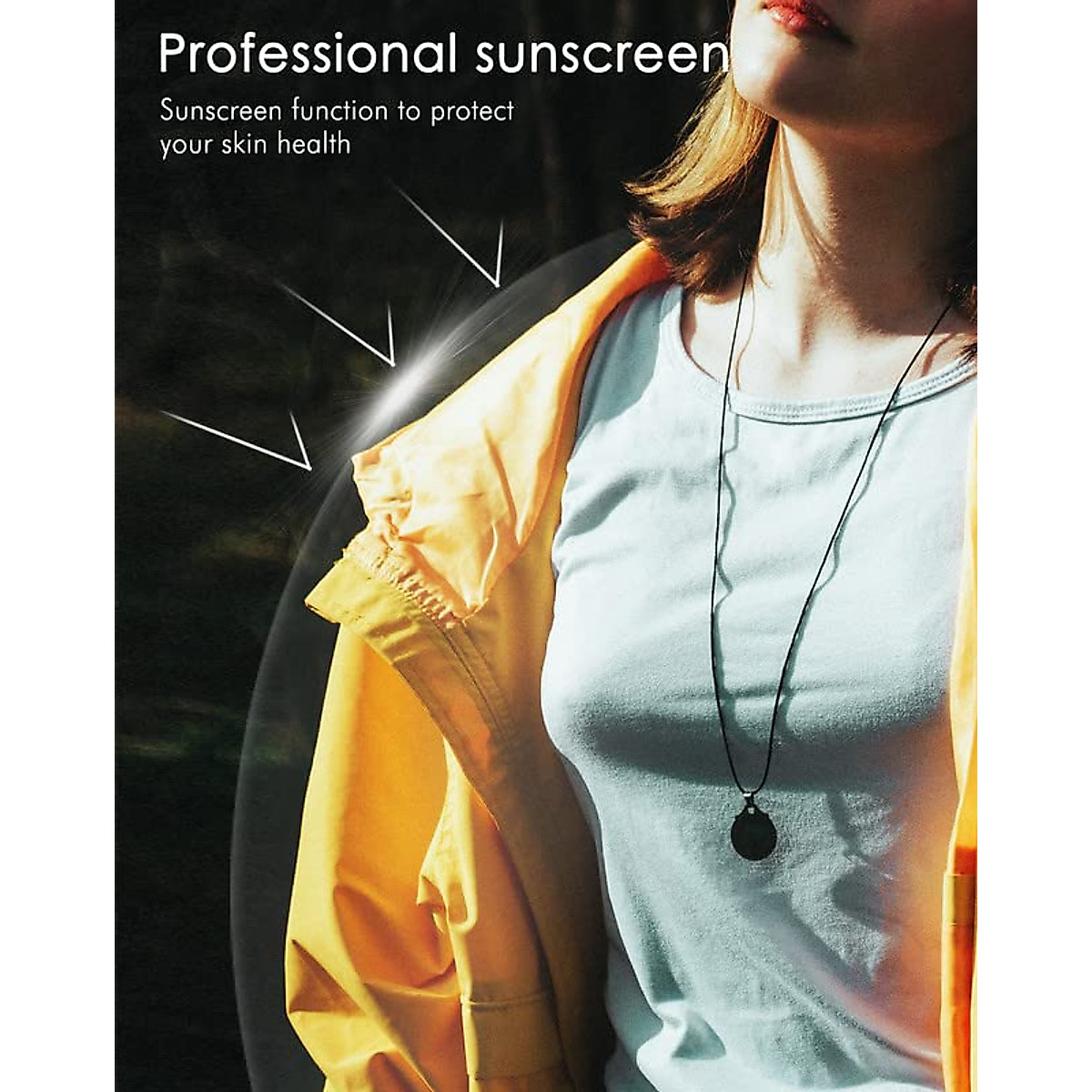 JTANIB Packable Rain Jacket Women Waterproof Lightweight Raincoat with Hood for Hiking Outdoor Travel