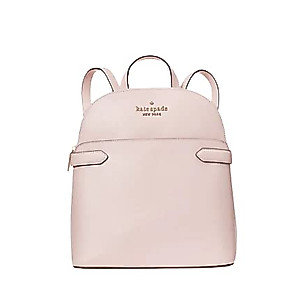 Kate Spade New York Staci Dome Leather Backpack Chalk Pink