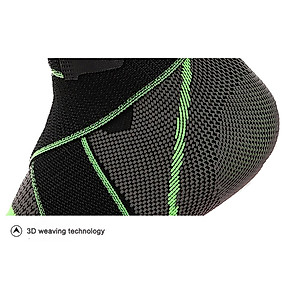 HipStone 3D Weaving Elastic Nylon Strap Ankle Support Brace Badminton Basketball Football Taekwondo Fitness Heel Protector Gym Equipment