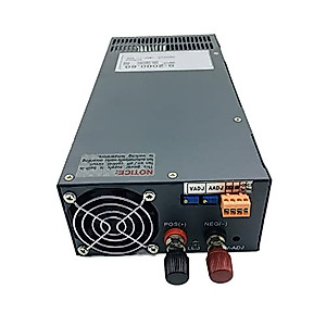 GIXAA DC Power Supply Variable 2000w AC-DC Switching Power Supply Adjustable DC Voltage& Current Power Supply LED Current Stabilizer Laboratory Bench Source with LCD Display
