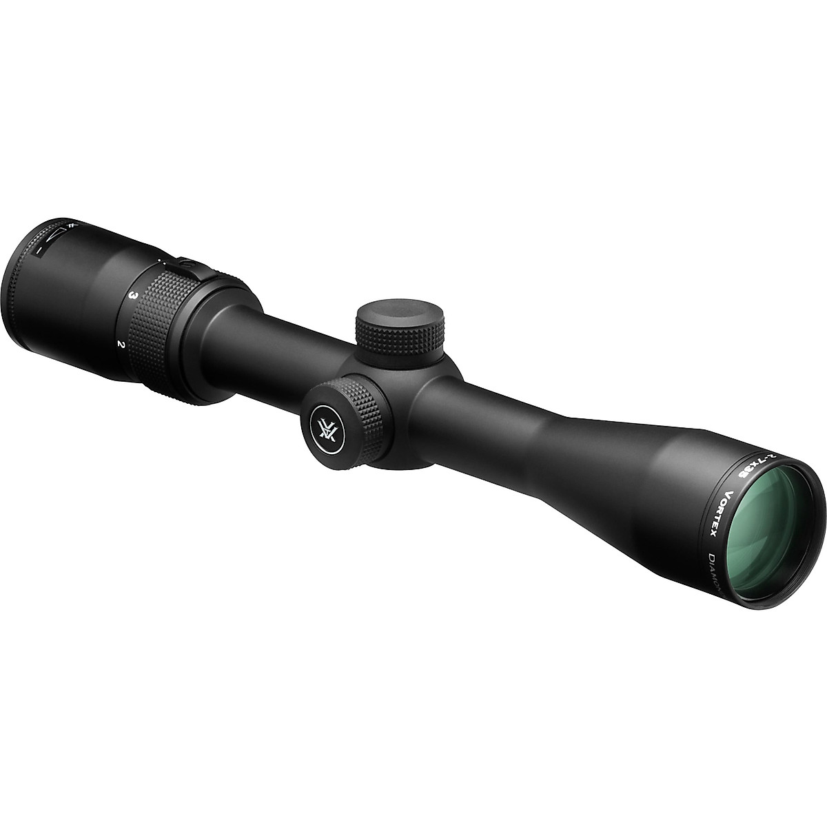 Vortex Optics Diamondback 2-7x35 Rimfire, Second Focal Plane Riflescope - V-Plex Reticle (MOA) , black