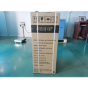 Portable Air Conditioner – Pasapair 8000BTU WIFI Portable AC Unit with App – Air Conditioner for Room with Cooling, Dehumidifier, Fan, Sleep Model 4-in-1 - Space-Saving, Efficient and Energy-Saving