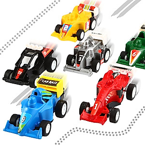 Yeonha Toys Pull Back Vehicles, 12 Pack Mini Assorted Construction Vehicles and Race Car Toy, Vehicles Truck Mini Car Toy for Kids Toddlers Boys Child, Pull Back and Go Car Toy Play Set