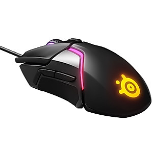 SteelSeries Apex Pro TKL Mechanical Gaming Keyboard & Rival 600 Gaming Mouse - 12,000 CPI TrueMove3Plus Dual Optical Sensor - 0.5 Lift-Off Distance - Weight System - RGB Lighting