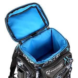 Evolution Outdoors 34010-EV: Largemouth 3600 Tackle Backpack - Quartz Blue