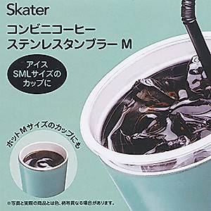 Skater STCV2-A Stainless Steel Tumbler, Hot and Cold Retention, Convenience Store Coffee, 13.5 fl oz (400 ml), M, Moomin