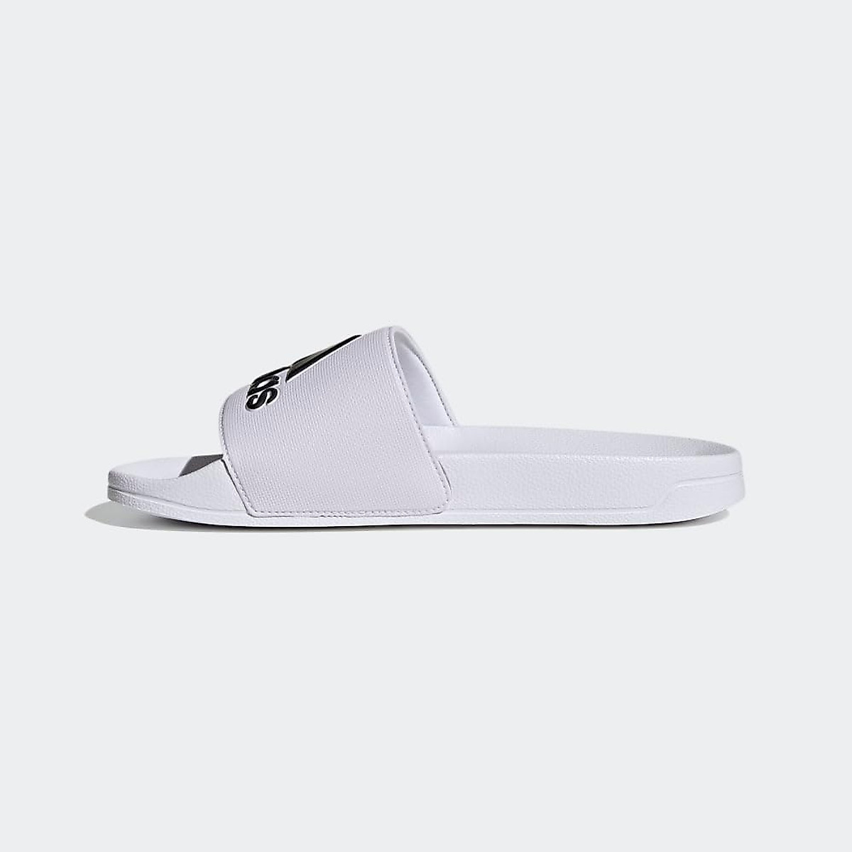 adidas Adult Adilette Shower White/Core Black/White 9