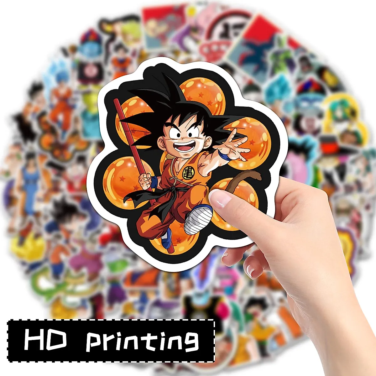 100PCS Cartoon Stickers Classic Anime Waterproof Vinyl Stickers for Water Bottle Car Laptop Phone Skateboard Graffiti Aesthetics Decals Pack for Kids Boys Girls Teens Adult
