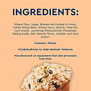 Duncan Hines Simple Mornings Blueberry Streusel Premium Muffin Mix, 20.5 oz