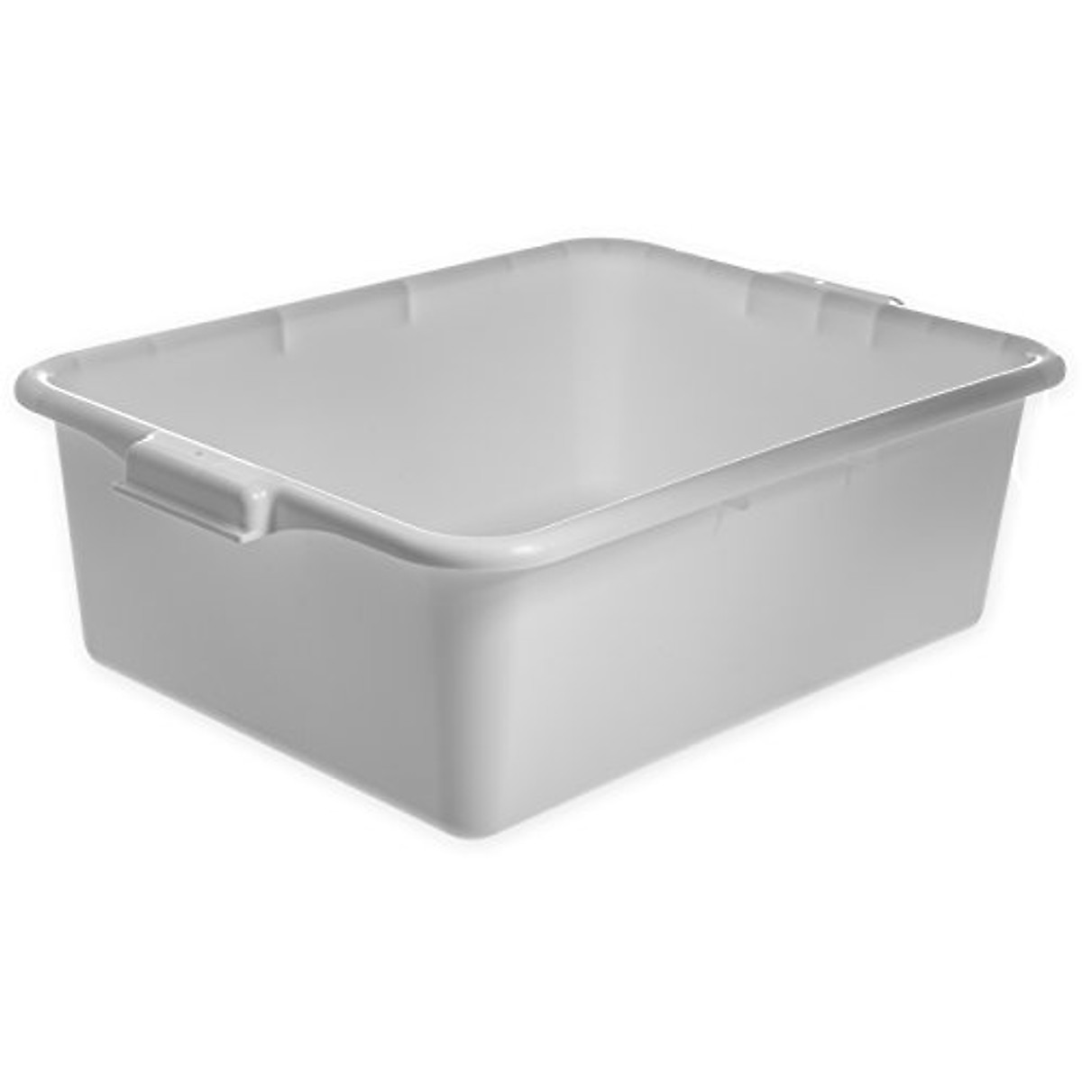 Carlisle FoodService Products N4401102 Comfort Curve™ Ergonomic Wash Basin Tote Box, 7" Deep, White