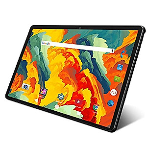 ZONKO Tablet 10.1 Inch Android Tablet with 2GB RAM+32GB ROM+128GB Expandable Storage, Dual Sim Card Slot for 3G Phone Call, Support WiFi, Bluetooth, GPS(Black)