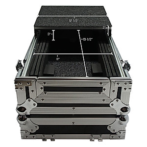 Harmony Audio HC10MIXLT Flight Universal 10" Mixer Glide Laptop Stand DJ Custom Case