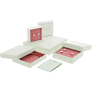 Ted Baker Sinaa Crystal Stud Earrings - Silver or Rose Gold Tone Options