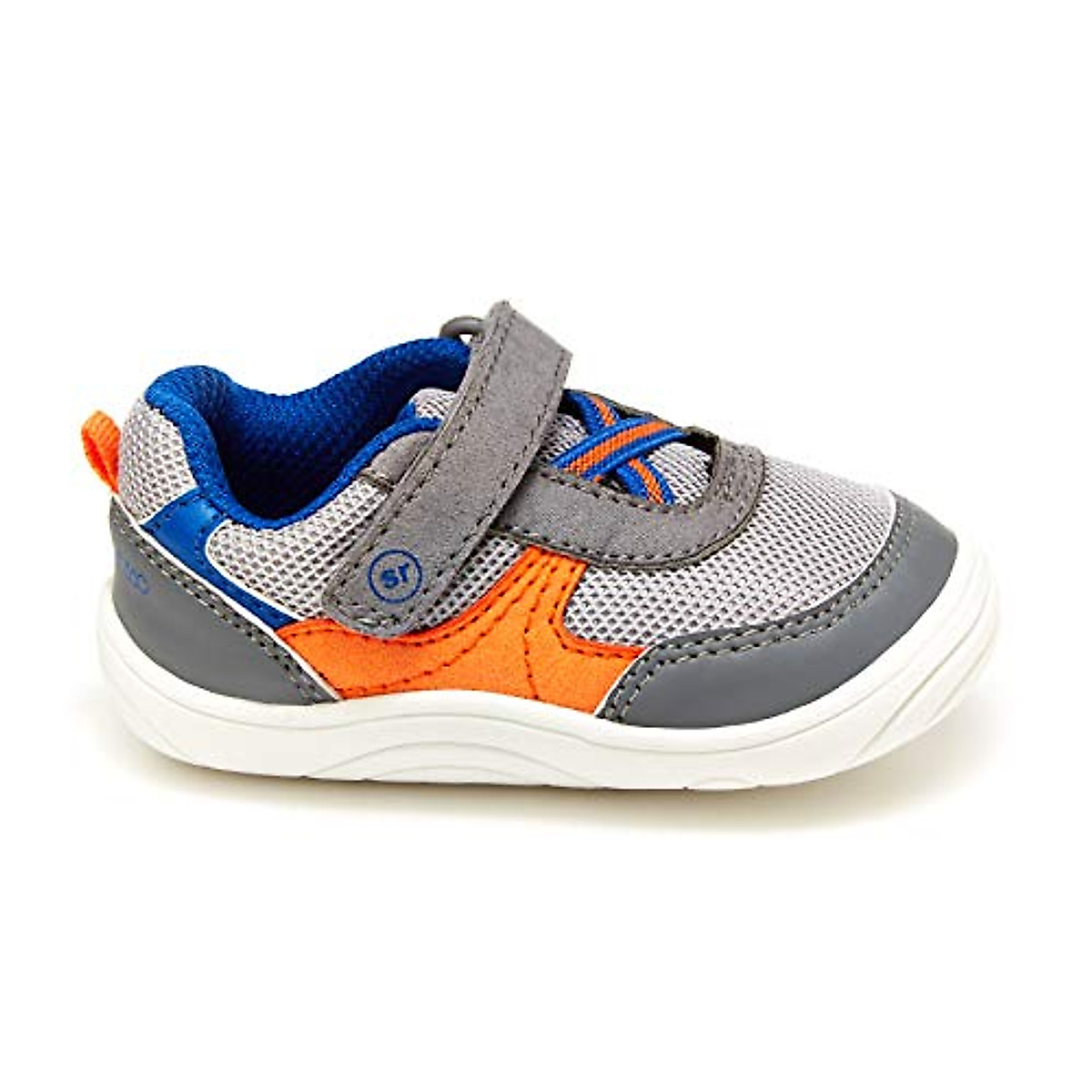Stride Rite 360 Boys Gogo Athletic, Grey/Orange