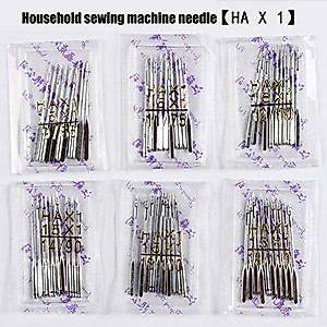 10Pcs Sewing Machine Needles Universal Regular for Singer Brother Janome Sewing Machine (HA 75/11)