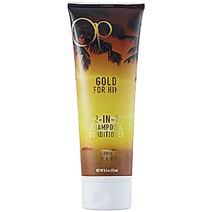 Ocean Pacific Gold 3 Piece Eau De Toilette Gift Set for Him