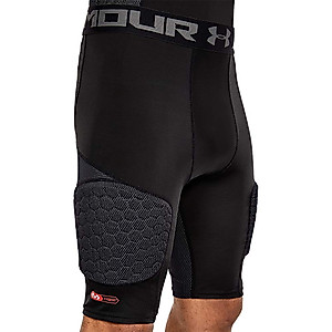 Under Armour Gameday Armour 3-Pad Short Bball-BLK,MD