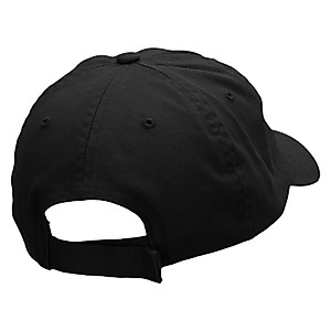 Bowser Silhouette Embroidered Low Profile Dyed Cotton Twill Cap - Black OSFM