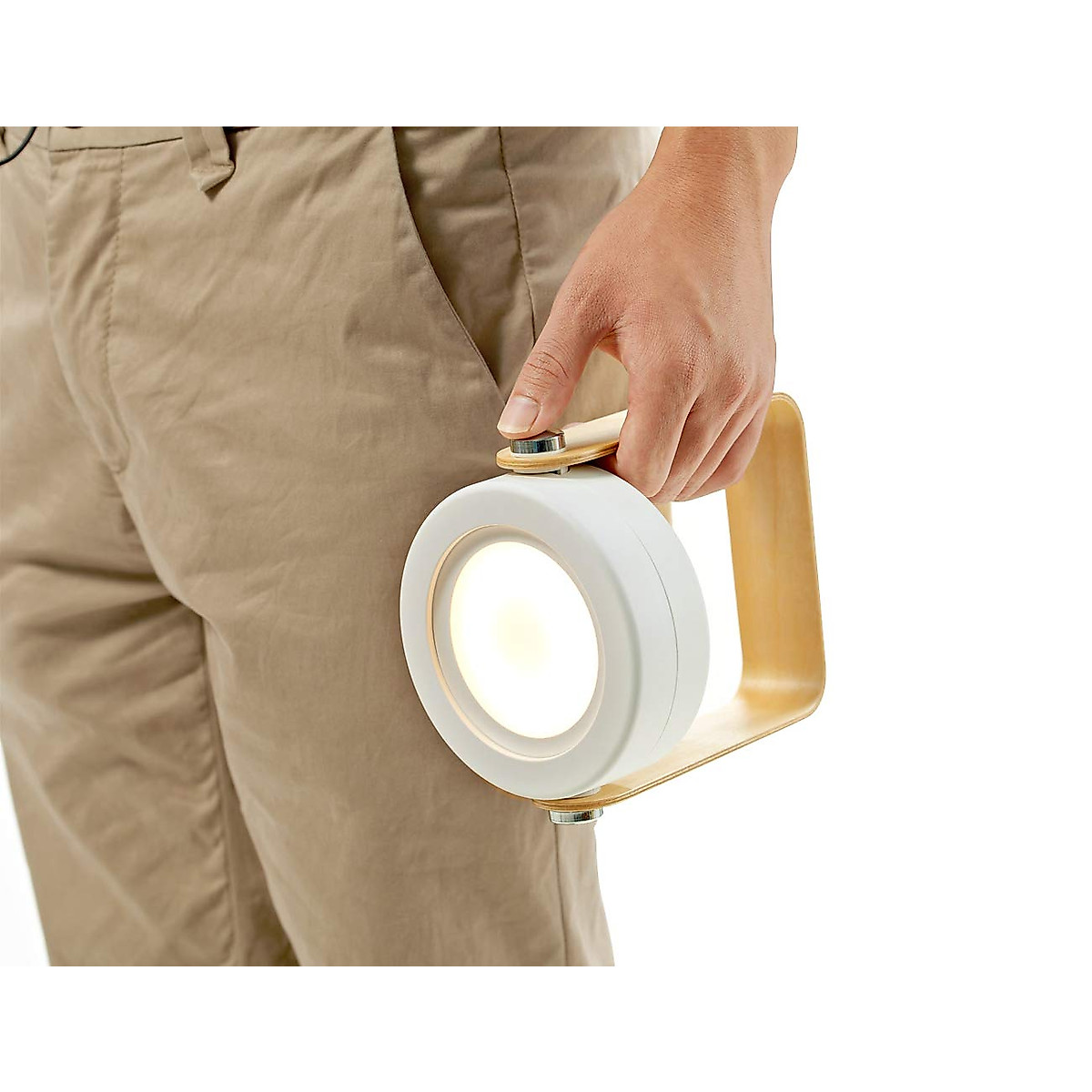 Rechargeable Portable Folding LED Lantern Lamp, WYNK Battery Operated Reading Light Table Lamp Outdoor Lamp Desk Lamp, Dimmable Multifunctional Night Light, Bedside Lamp for Bedroom