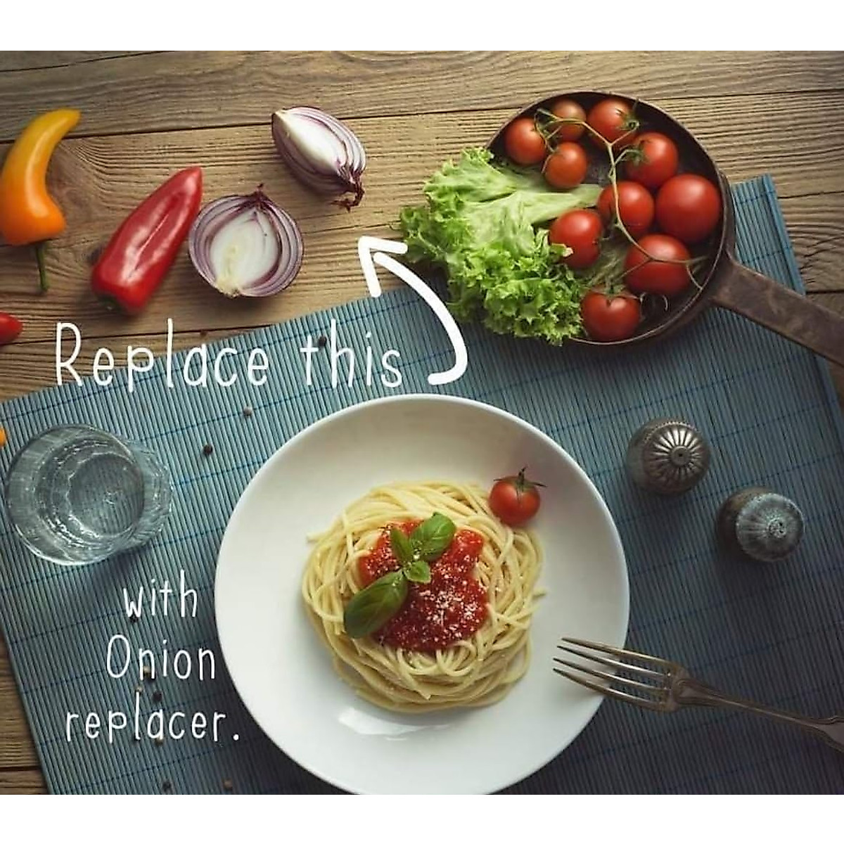 FreeFOD Onion Replacer | Low FODMAP Onion Seasoning | Made with Real Onion Oil | 72g | GMO-FREE